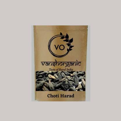 vanshorganic Haritaki Small, Harad Small, Black Himej, Myrobalan Seed ...