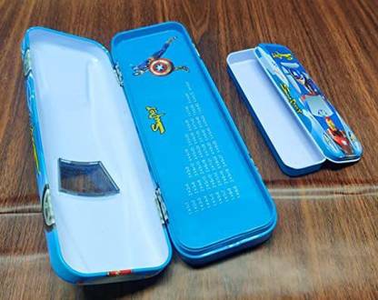 Flipkart.com | AMANVANI car cartoon Art Metal Pencil Box - Box
