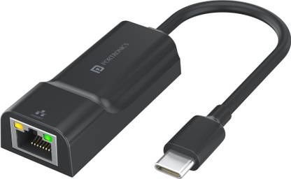 Portronics Mport 45C Type-C Ethernet Lan Adapter Price in India - Buy ...