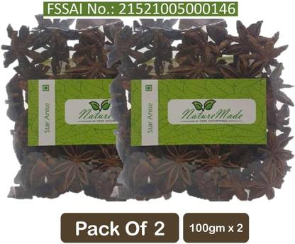 Nature Made Whole Star Anise / Badiyan / Chakri Phool Spice | 100% Pure ...