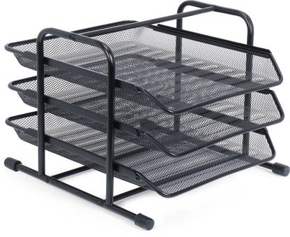 Flipkart.com | CHROME Multipurpose Trays 3 Compartments Metal Mesh ...