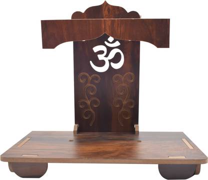 Dalvkot Wooden Pooja Mandir Home Temple Stand for Home Office Solid ...