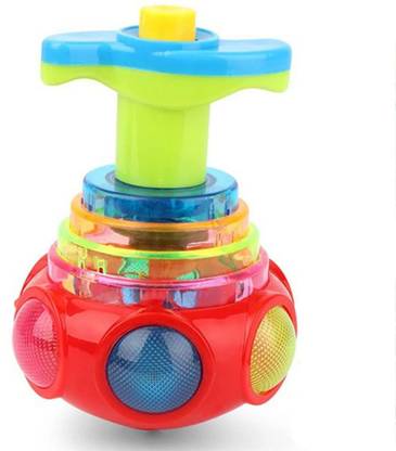 Pepino Spinning Top Toy with LED Spinner Flashing Lights and Music ...