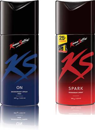 Kamasutra DEO ON & SPARK Deodorant Spray - For Men - Price in India ...