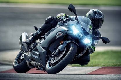Kawasaki Ninja H2R Super Bike Matte Finish Poster Paper Print - Sports ...