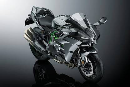 Kawasaki Ninja H2R Super Bike Matte Finish Poster Paper Print - Sports ...