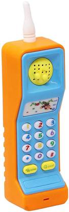 TOYICO! Musical Mini Mobile Phone Toy, Music, Lights, Talking Sound ...