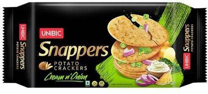UNIBIC Snappers Potato Crackers Cream n' Onion Spicy Biscuit Price in ...