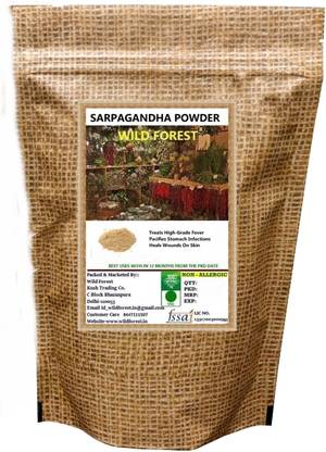 WILD FOREST Sarpagandha (Ayurvedic) Powder 100 GM Price in India - Buy ...