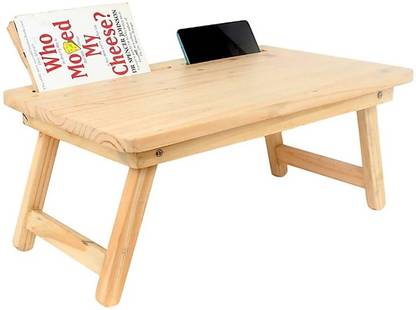 woodenland Wood Portable Laptop Table Price in India - Buy woodenland ...