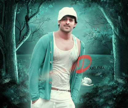Prabhas Poster Photographic Paper - Movies posters in India - Buy art ...