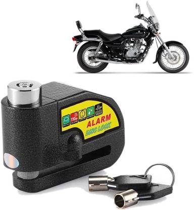 DAZZRIDE Disc Alarm Lock Motorcycle Alarm Lock Waterproof 110dB Heavy ...