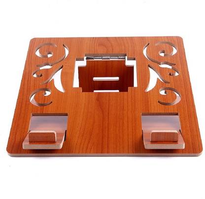 Kruvad wooden patti laptop stand for your bad or office table Laptop ...