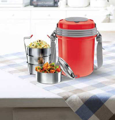Flipkart.com | MILTON Electron Tiffin 4 Containers Lunch Box