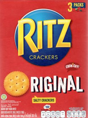 Mondelez International RITZ CRACKER ORIGINAL IMPORTED Salted Biscuit ...