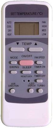 LipiWorld 12 AC Remote Control Compatible for Croma AC Remote ...