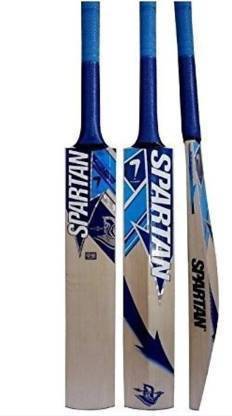 SST MSD SPARTAN BLUE 13 FULL SIZE PURE WOOD BAT Poplar Willow Cricket ...