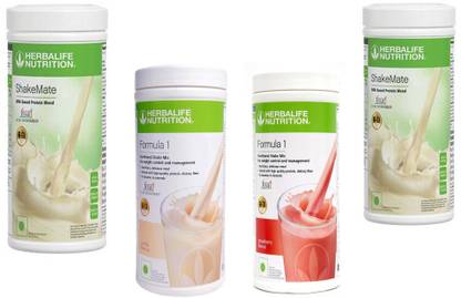 Herbalife Nutrition FOURMULA-1SHAKE VANILLA-500+STRAWBERRY-500 GM+SHAKE ...