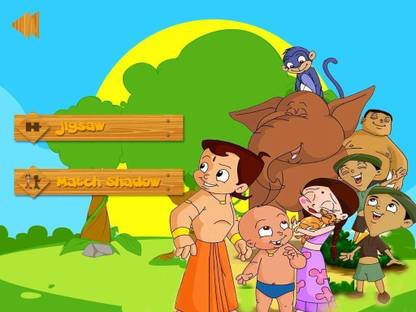 chhota bheem poster Waterproof Vinyl Sticker Poster Photographic Paper ...