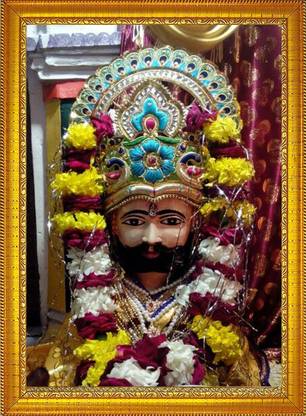 CRAFTSCORNER Baba Ramdev ji maharaj Religious Frame Price in India ...