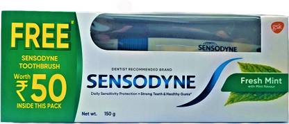 SENSODYNE Sensitive Toothpaste Fresh Mint - 150g Toothpaste - Buy Baby ...