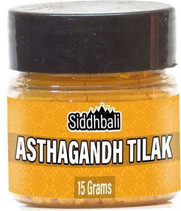 Siddhbali Ashtagandha Tilak Tika Powder - 15 grams Price in India - Buy Siddhbali Ashtagandha ...