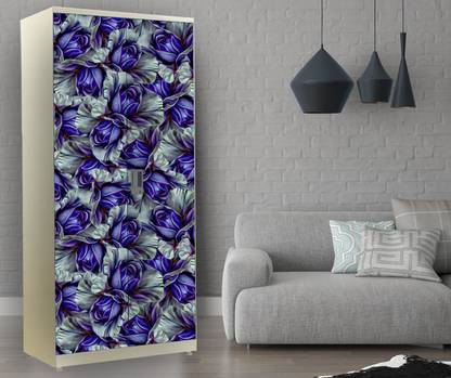 digital print world 213.36 cm Almirah Sticker for Almirah/Wardrobe Self ...