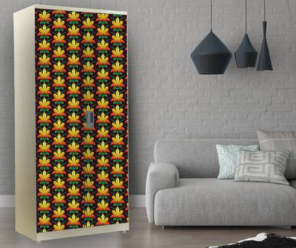 digital print world 213.36 cm Almirah Sticker for Almirah/Wardrobe Self ...