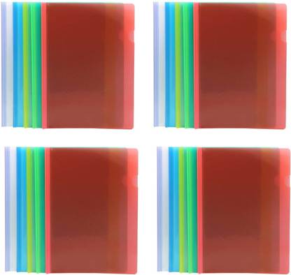 Flipkart.com | Sloies Combo of 20 Stick File Folder A4 Size Transparent ...