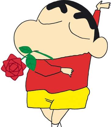 shinchan poster Waterproof Vinyl Sticker Poster Photographic Paper ...