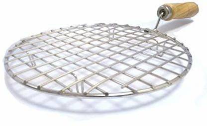 Shiv Stainless Steel Pulka 17 cm Round Jali 10 kg Roaster Price in ...