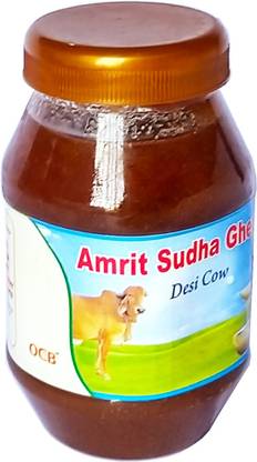 OCB Amrit Sudha Ghee Gir Cow's Ghee (Made From Organic A2 Milk-Bilona ...