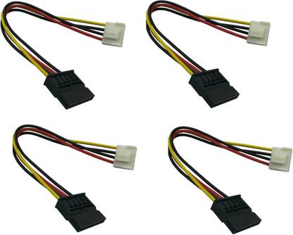 ATEKT Power Sharing Cable 6 m 4 Pin Mini Connector Sata Power Cable for ...