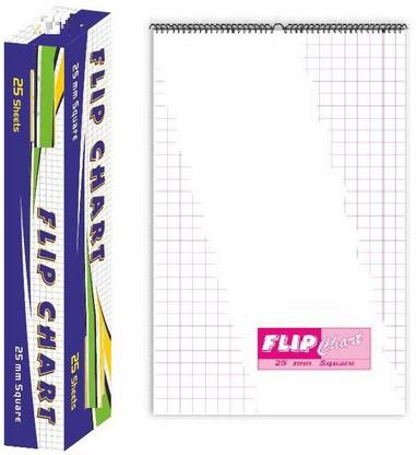 Flipkart.com | First Click Flip Chart Paper 25 Sheets Wiro winding ...