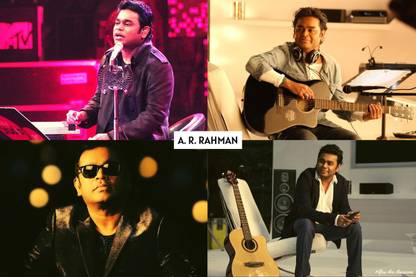 Arijit Singh Indian Singer Collage Poster 02 (18inchx12inch ...