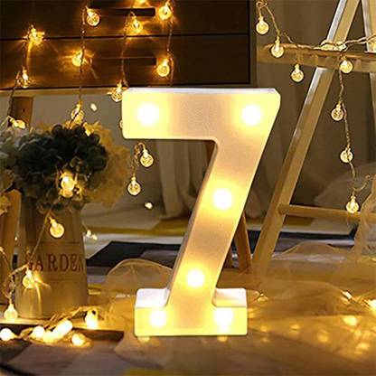 Party Propz Marquee Letter Light / Marquee Light - LED Marquee Number ...