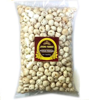 Jugnu Foxnut Regular Lotus Seed Pop/Gorgon Nut Puffed Kernels (Phool ...