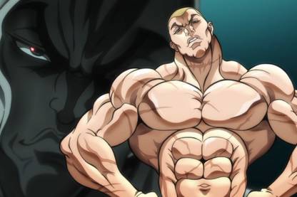 Baki Anime Series Matte Finish Poster Paper Print - Animation ...