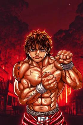 Baki Anime Series Matte Finish Poster Paper Print - Animation ...