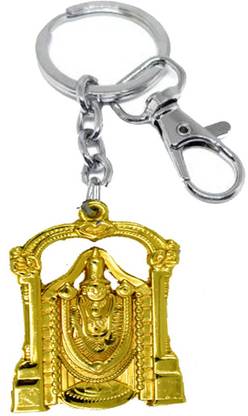 AFH Lord Tirupati Balaji (Lord Venkateshwara ) Gold Plated Gifting Hook ...