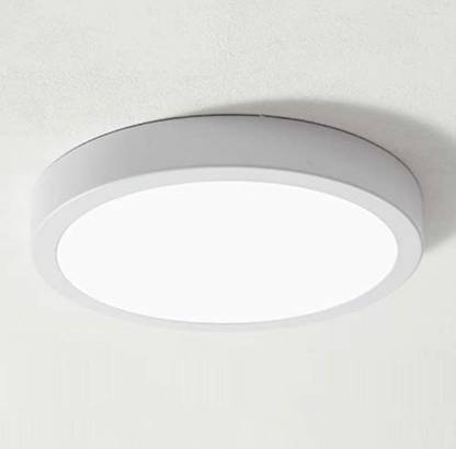 MVL MVL 15 Watt Round LED Ceiling Surface Panel Light (White, Pack of 1 ...