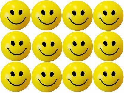 New S.S Creation Smiley Face Squeeze Ball Yellow Ball Stress Reliver ...