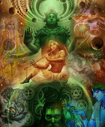 Lord krishna Poster Photographic Paper - Religious posters in India ...