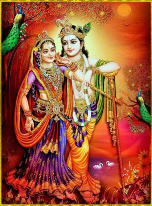 Lord krishna Poster Photographic Paper - Religious posters in India ...