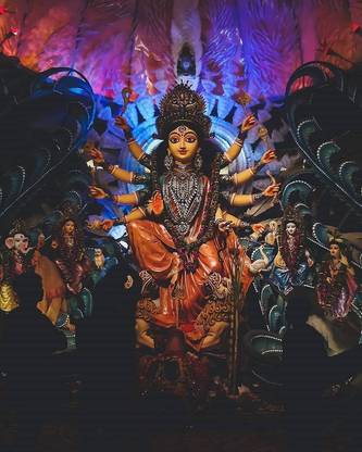 Lord Durga Maa Poster Photographic Paper - Religious posters in India ...