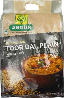 angur Yellow Toor/Arhar Dal (Split) Price in India - Buy angur Yellow ...