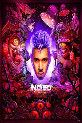 Chris Brown Indigo Album Cover Matte Finish Poster Paper Print Animation And Cartoons Posters In