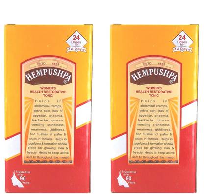 Hempushpa HEALTH TONIC (Hormonal Imbalance) WITH TABLET FOR WOMEN ...