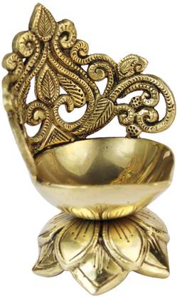 Kartique Brass Table Diya Price in India - Buy Kartique Brass Table ...