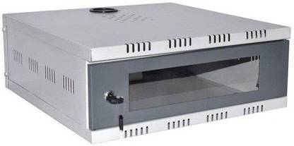 Faigy CCTV Server Rack 2U CCTV/DVR/NVR Cabinet Box Cast Iron, Glass ...